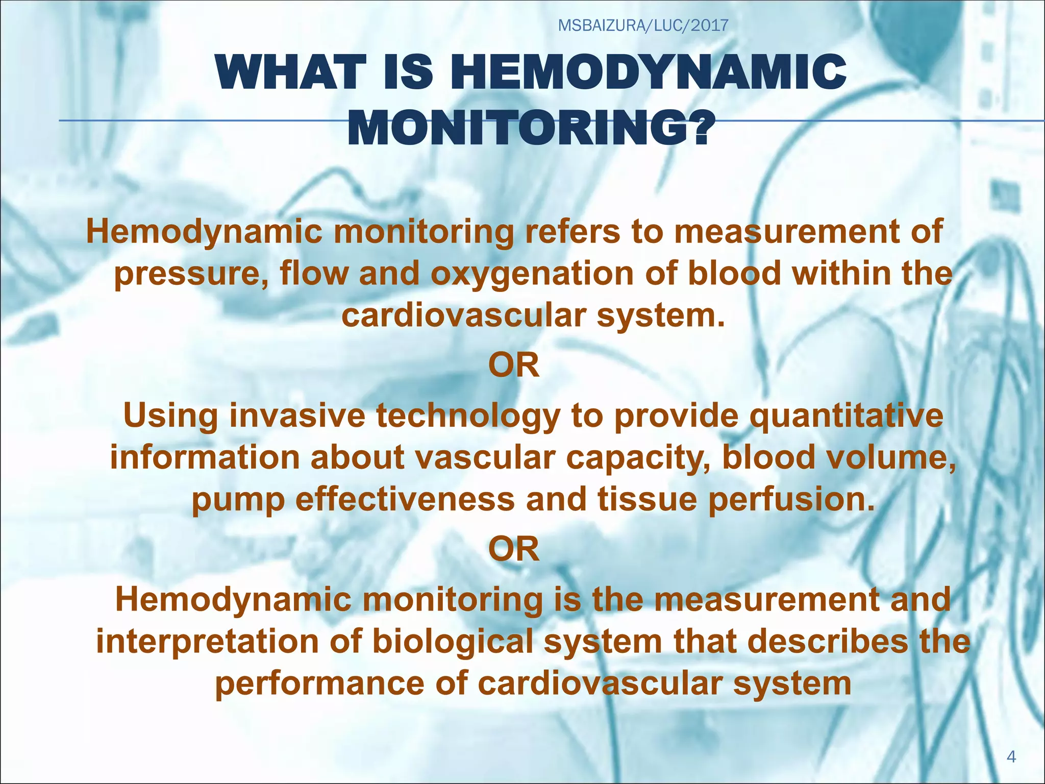 Hemodynamic monitoring for hemodialysis pt | PDF
