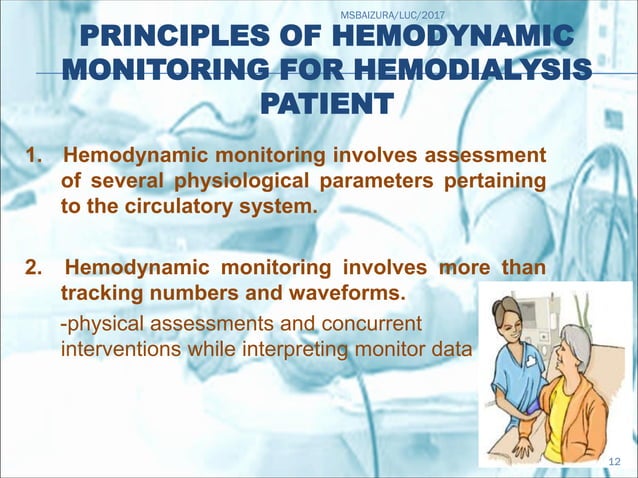 Hemodynamic monitoring for hemodialysis pt | PDF | Heart and ...