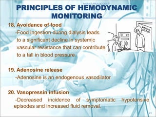 Hemodynamic monitoring for hemodialysis pt | PDF