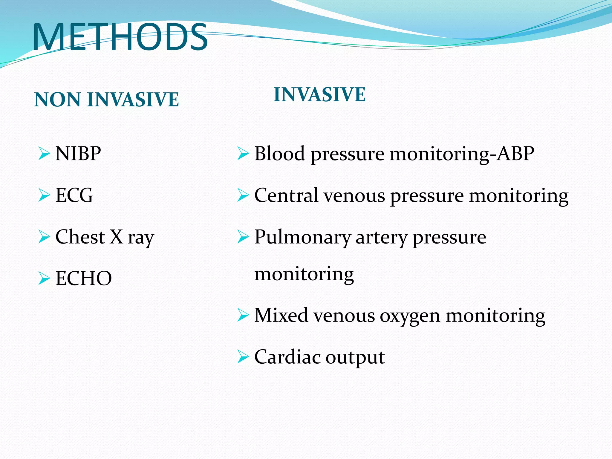 Hemodynamic monitoring in ICU | PPTX