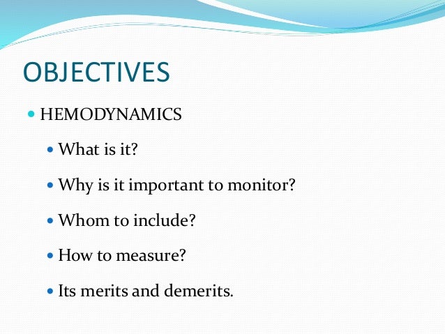 Hemodynamic monitoring in ICU