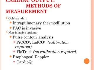 Hemodynamic monitoring in icu | PPT