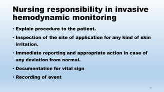 Hemodynamic monitoring non invasive | PPTX