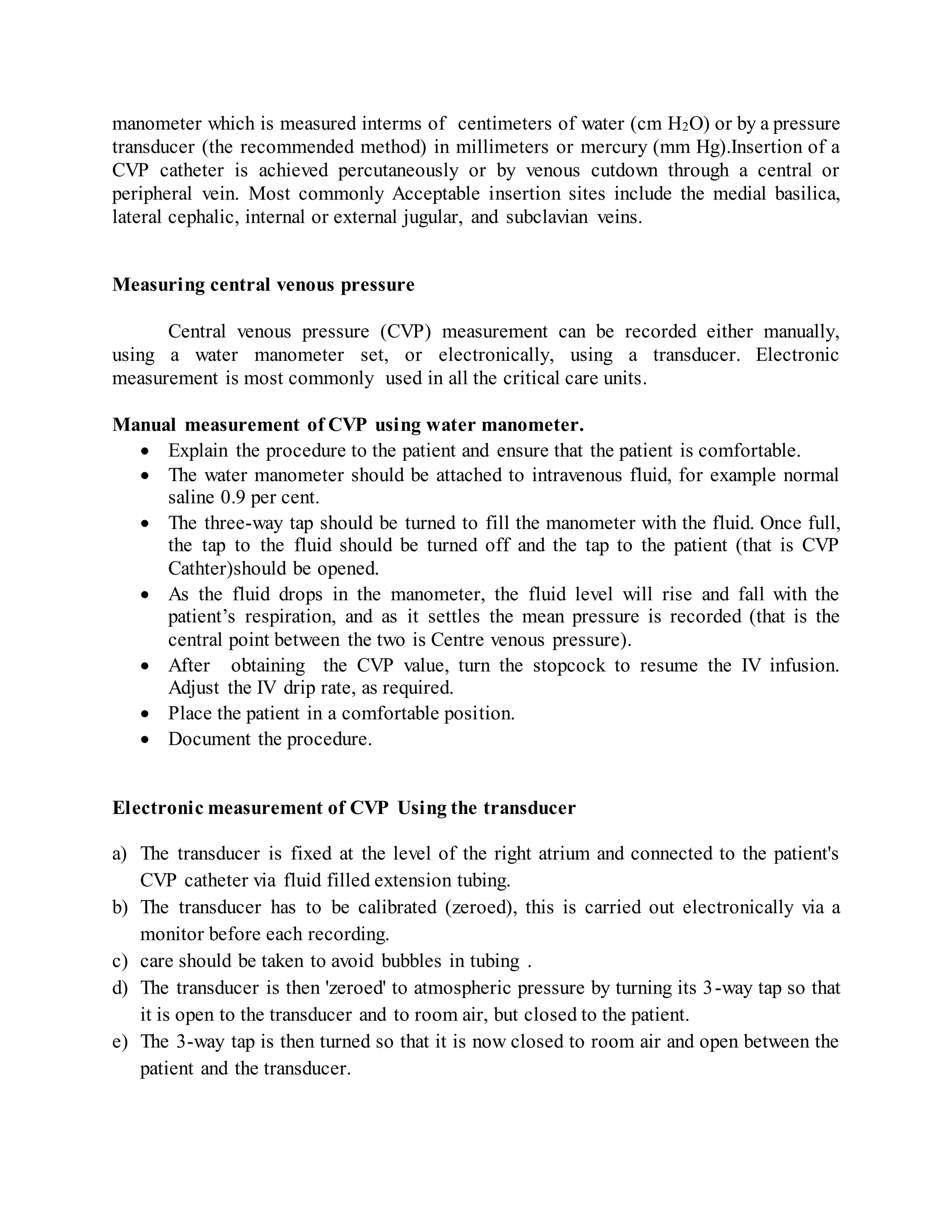 Hemodynamic monitoring of critically ill patients | DOCX