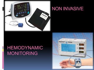Hemodynamic monitoring ppt | PPTX