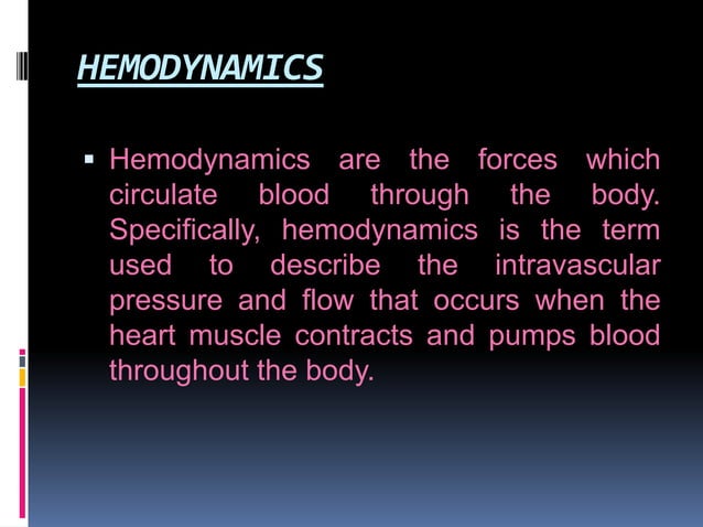 Hemodynamic monitoring ppt | PPTX | First Aid | Injuries