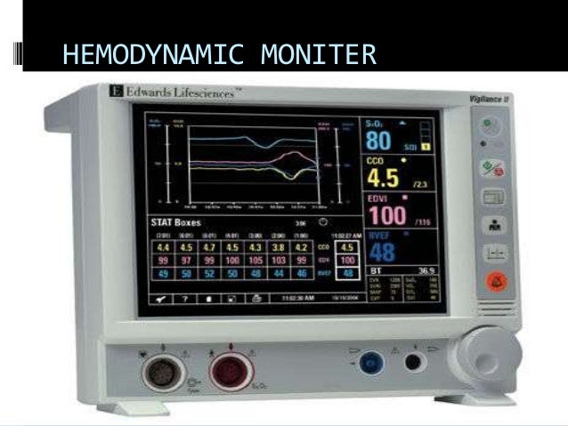 Hemodynamic monitoring ppt