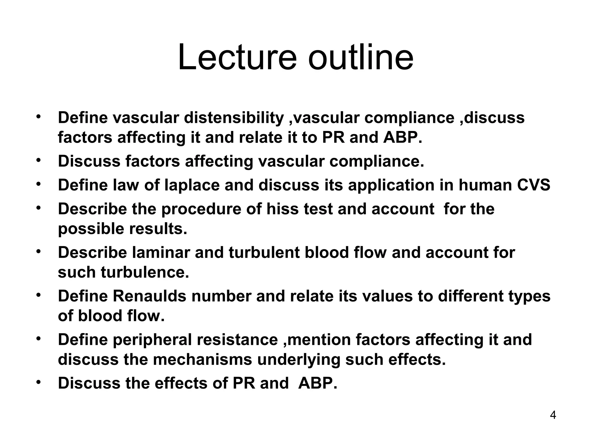 Hemodynamic principles ms limu monday 2017 | PPT