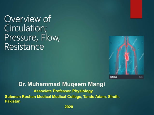 Hemodynamics over view of circulation | PPT | Heart and Cardiovascular ...