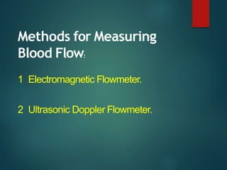 Hemodynamics over view of circulation | PPT