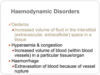 Hemodynamics congestion & hyperemia | PPTX