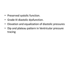 1Hemodynamics of constrictive pericarditis dr deepak raju | PPTX