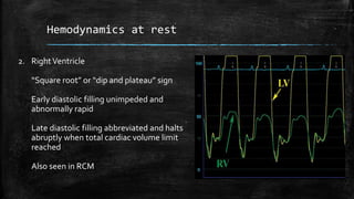 Hemodynamics of pericardial constriction | PPTX