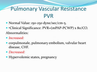 Hemodynamics presentation | PPTX