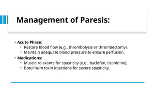 Neurology Hemodynamic stroke brain stroke | PPTX
