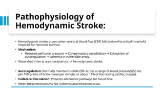 Neurology Hemodynamic stroke brain stroke | PPTX