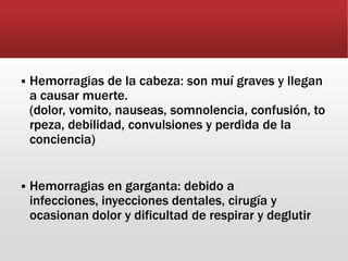 Hemofilia en estomatologia | PPTX