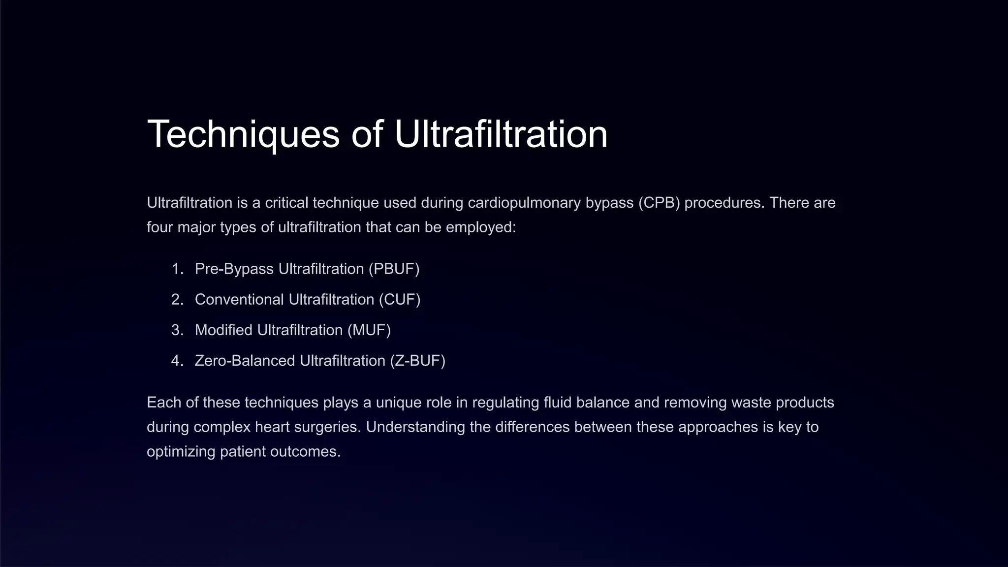 HEMOFILTERS.pptx hemofiltration in detail | PPTX
