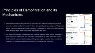 HEMOFILTERS.pptx hemofiltration in detail | PPTX
