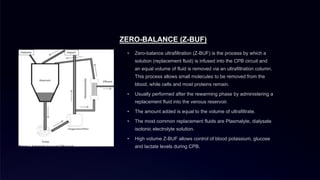 HEMOFILTERS.pptx hemofiltration in detail | PPTX