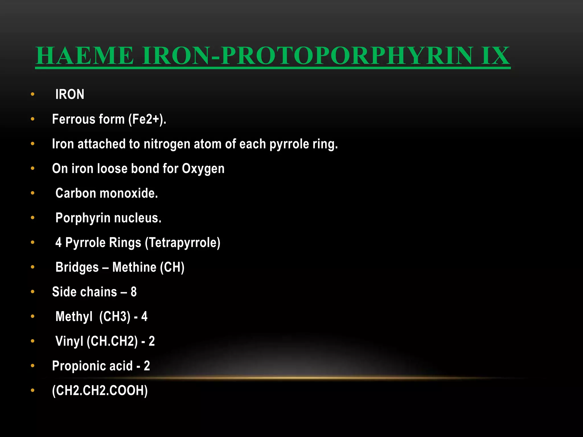 Hemoglobin Pptx