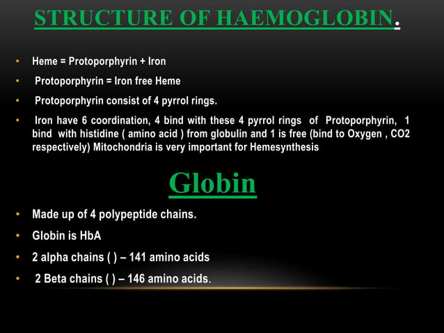 Hemoglobin Pptx