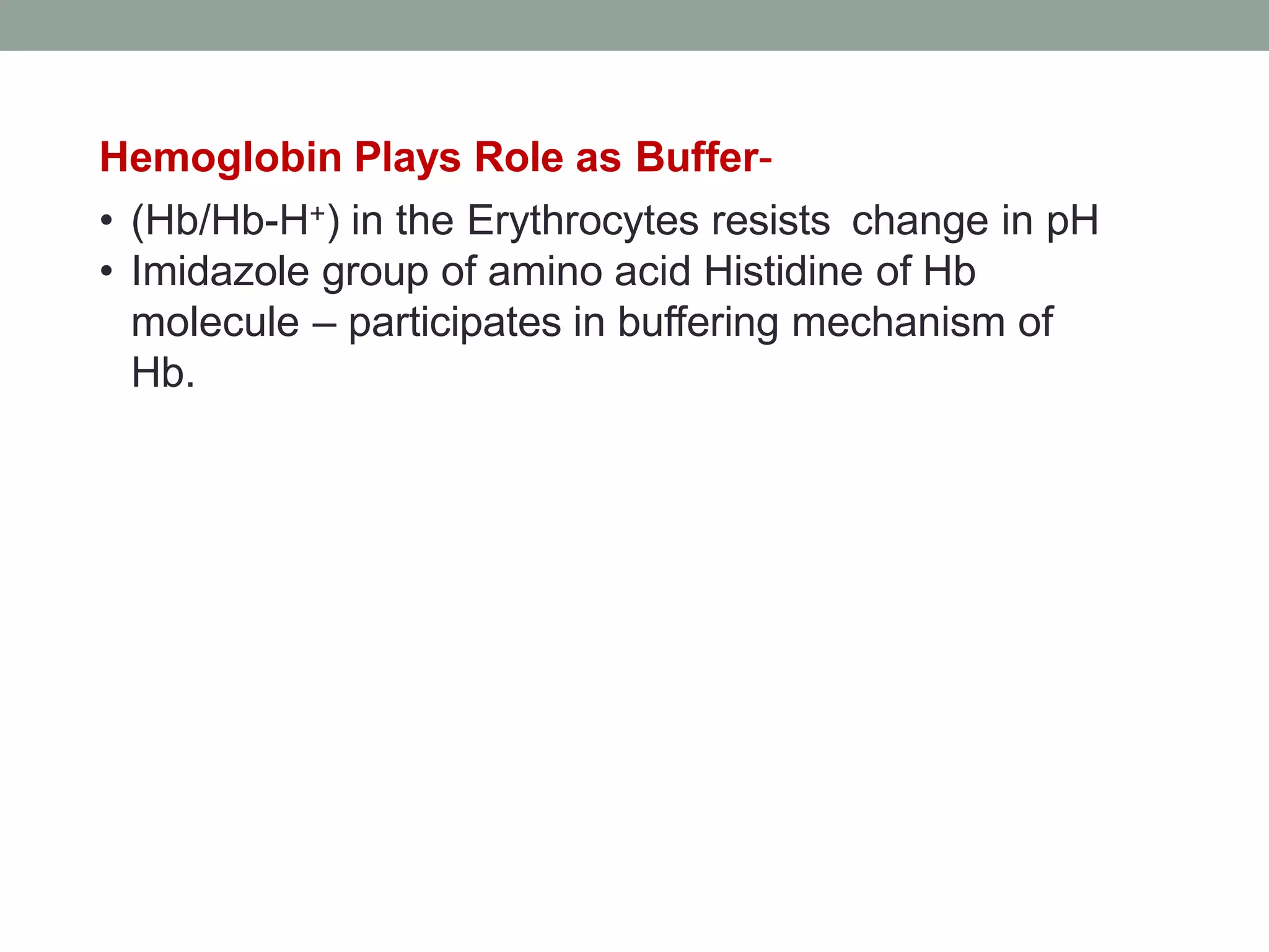 Chemistry and function of Hemoglobin | PPTX