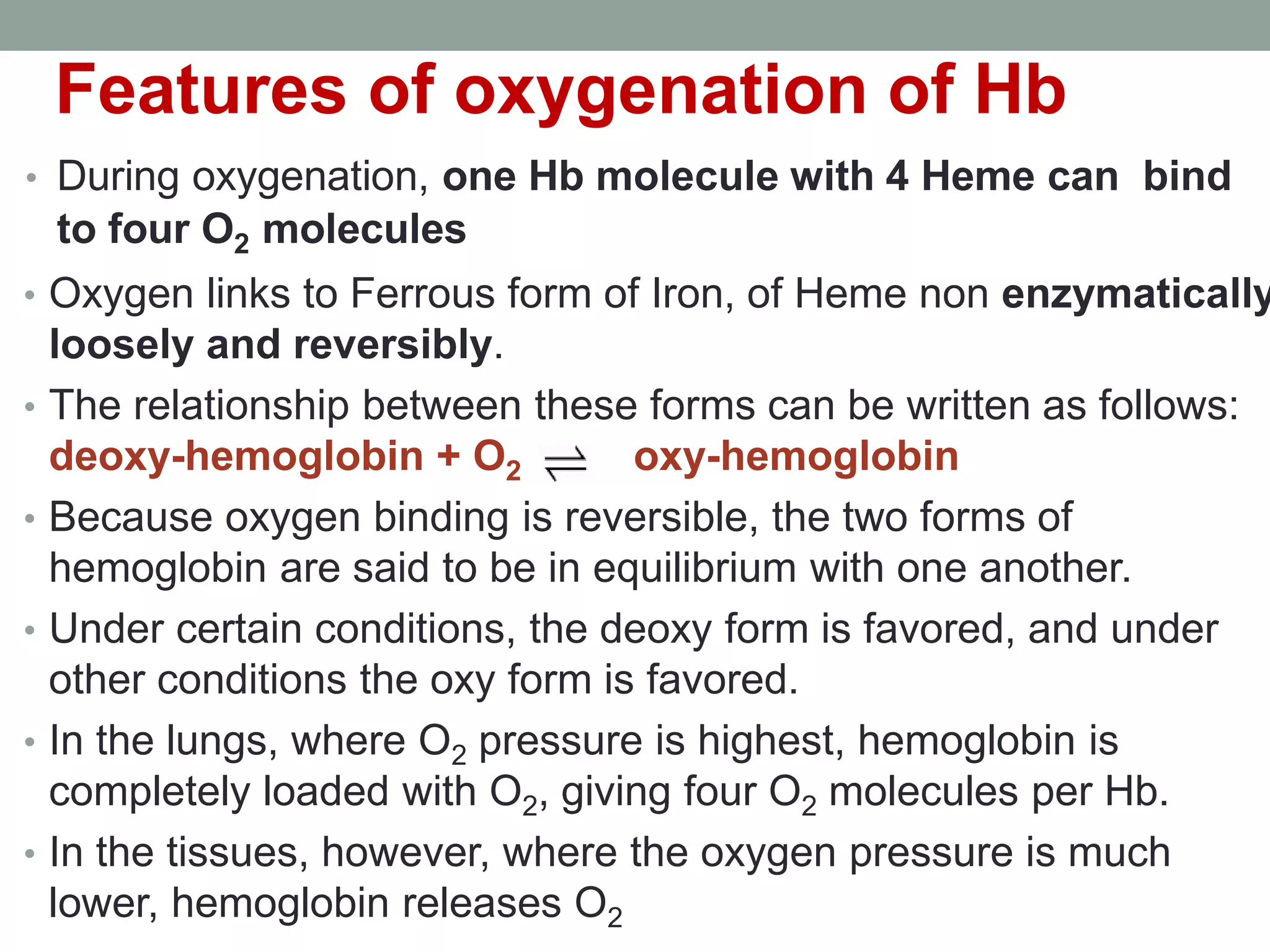 Chemistry and function of Hemoglobin | PPTX
