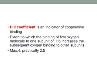 Chemistry and function of Hemoglobin | PPTX