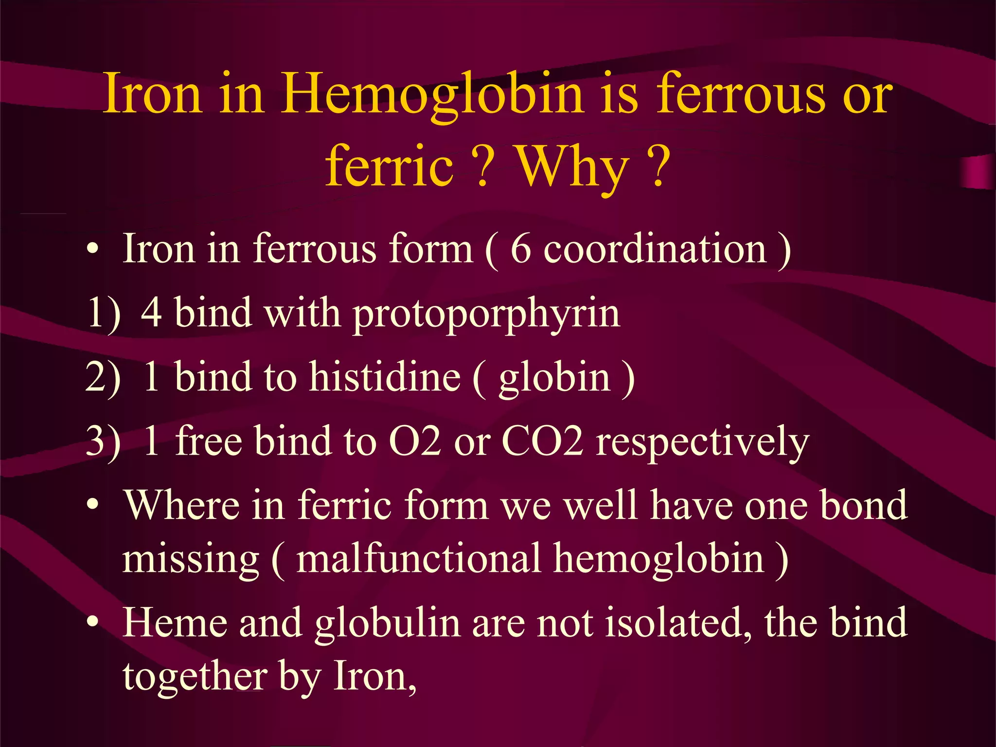 Hemoglobin Lecture for bs mlt | PPTX