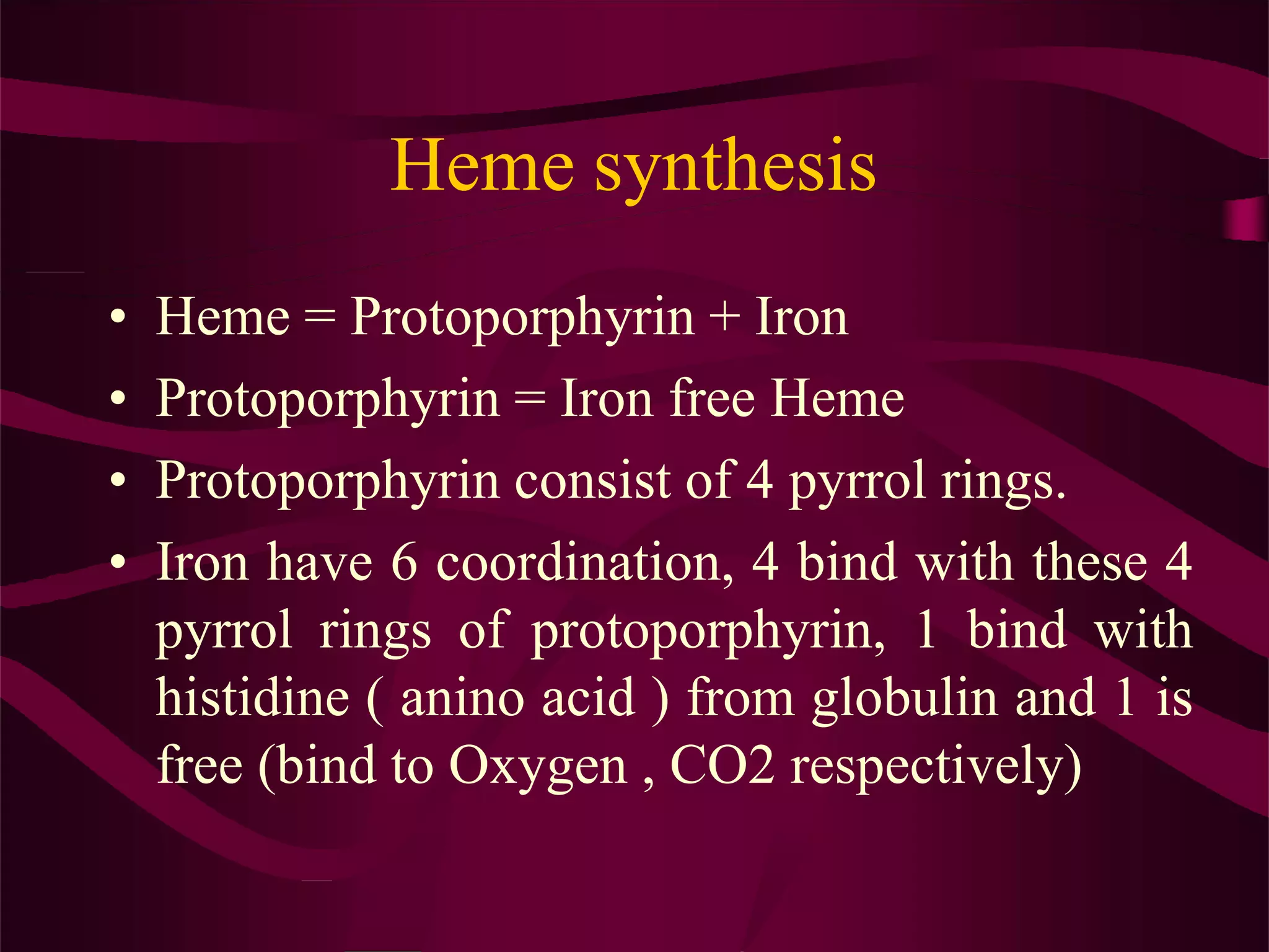 Hemoglobin Lecture for bs mlt | PPTX