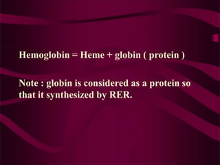 Hemoglobin Lecture for bs mlt | PPTX