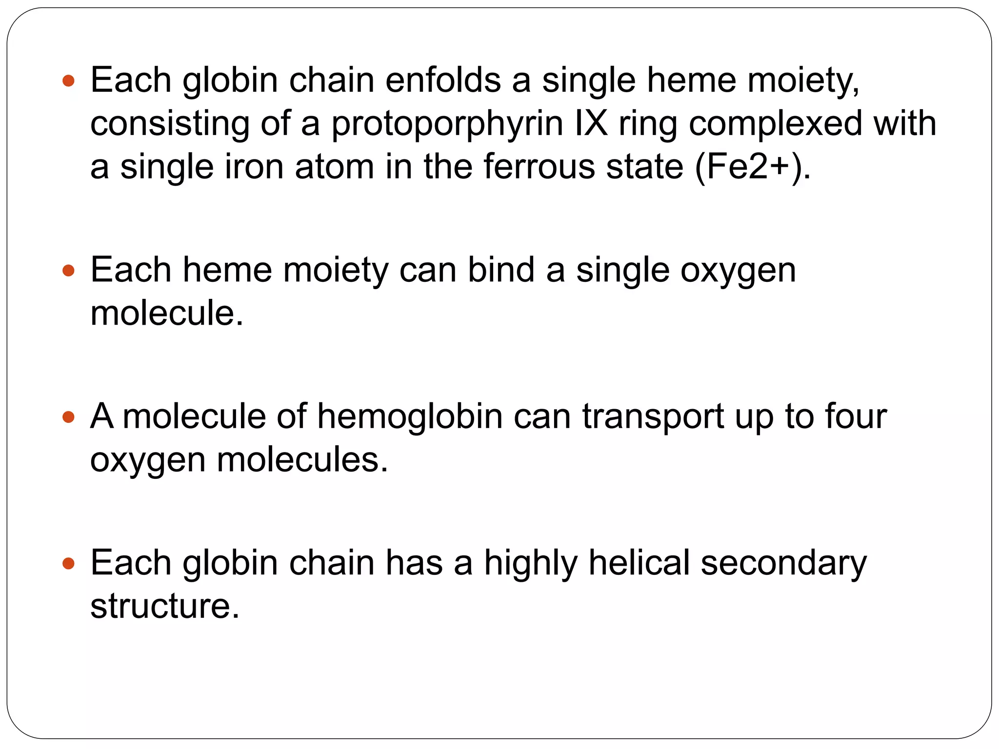 Hemoglobin and erythropoiesis bikal | PPTX