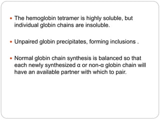 Hemoglobin and erythropoiesis bikal | PPTX | Blood Disorders | Diseases ...