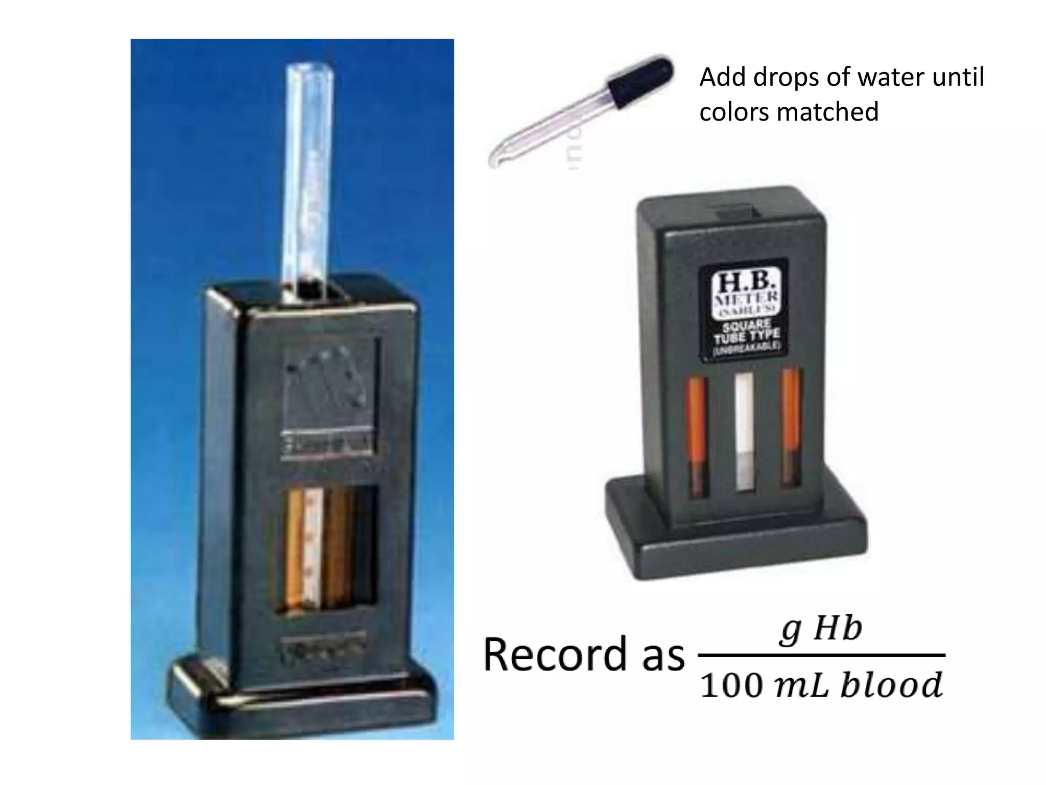Hemoglobin and hematocrit determination | PPTX