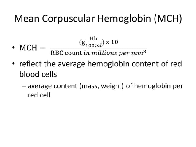 Hemoglobin and hematocrit determination | PPTX | Blood Disorders ...