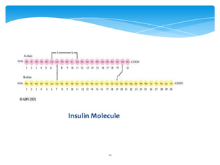 Hemoglobin and insulin | PPTX
