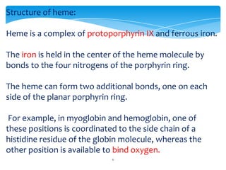 Hemoglobin and insulin | PPT