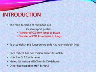 hemoglobin and myoglobin .pptx | Free Download