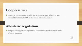 Hemoglobin and myoglobin(new) | PPTX