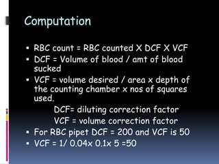 Hemoglobin determination | PPTX