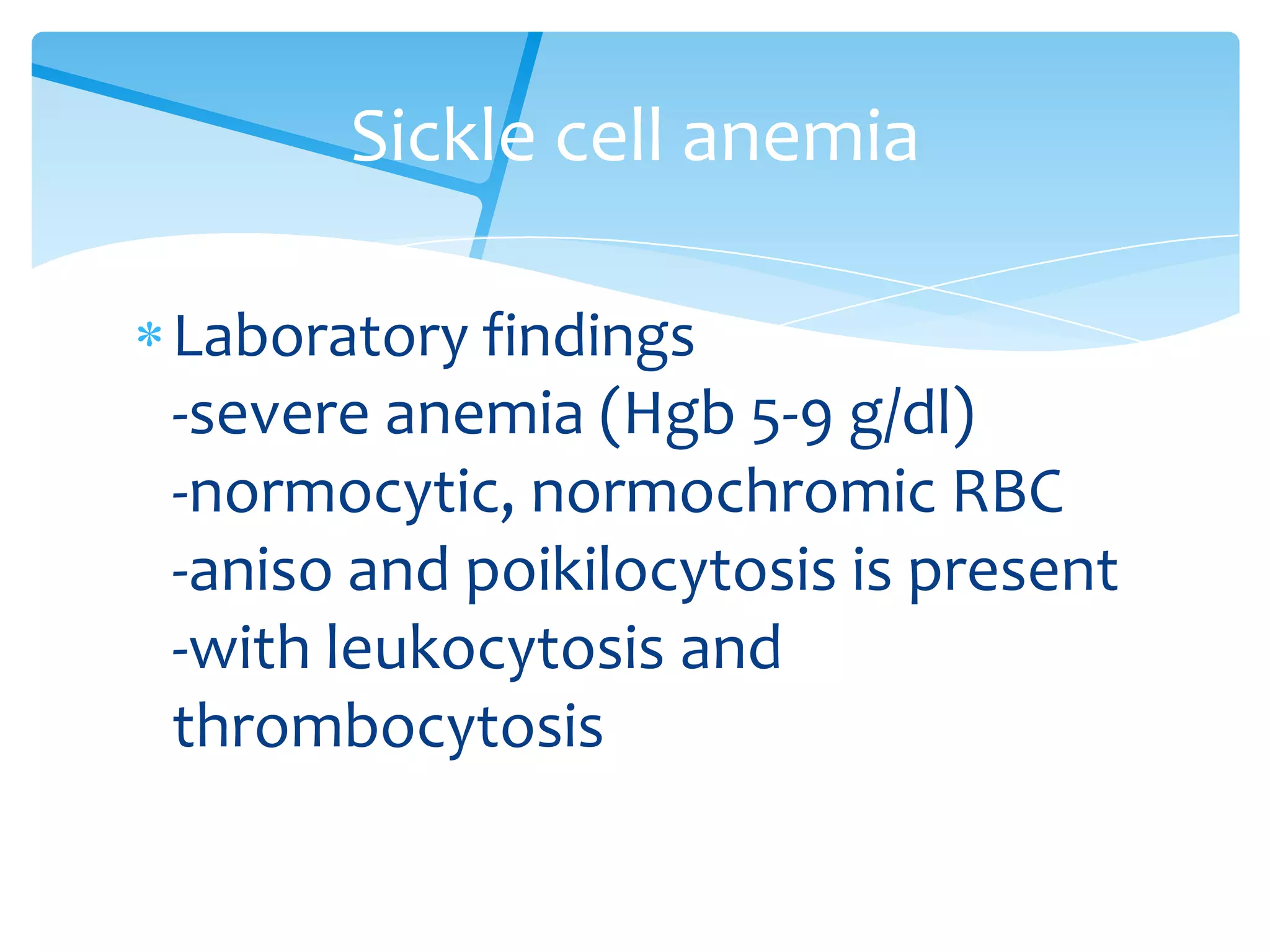 Hemoglobin disorders final | PPTX