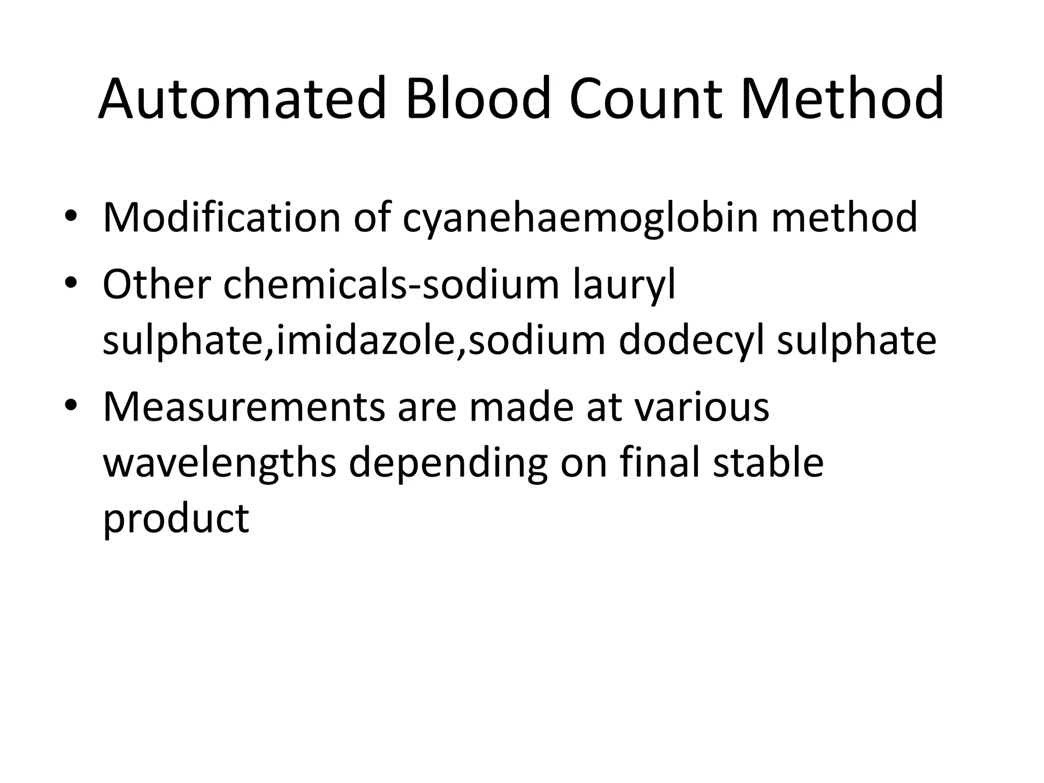 Hemoglobin estimation | PPTX