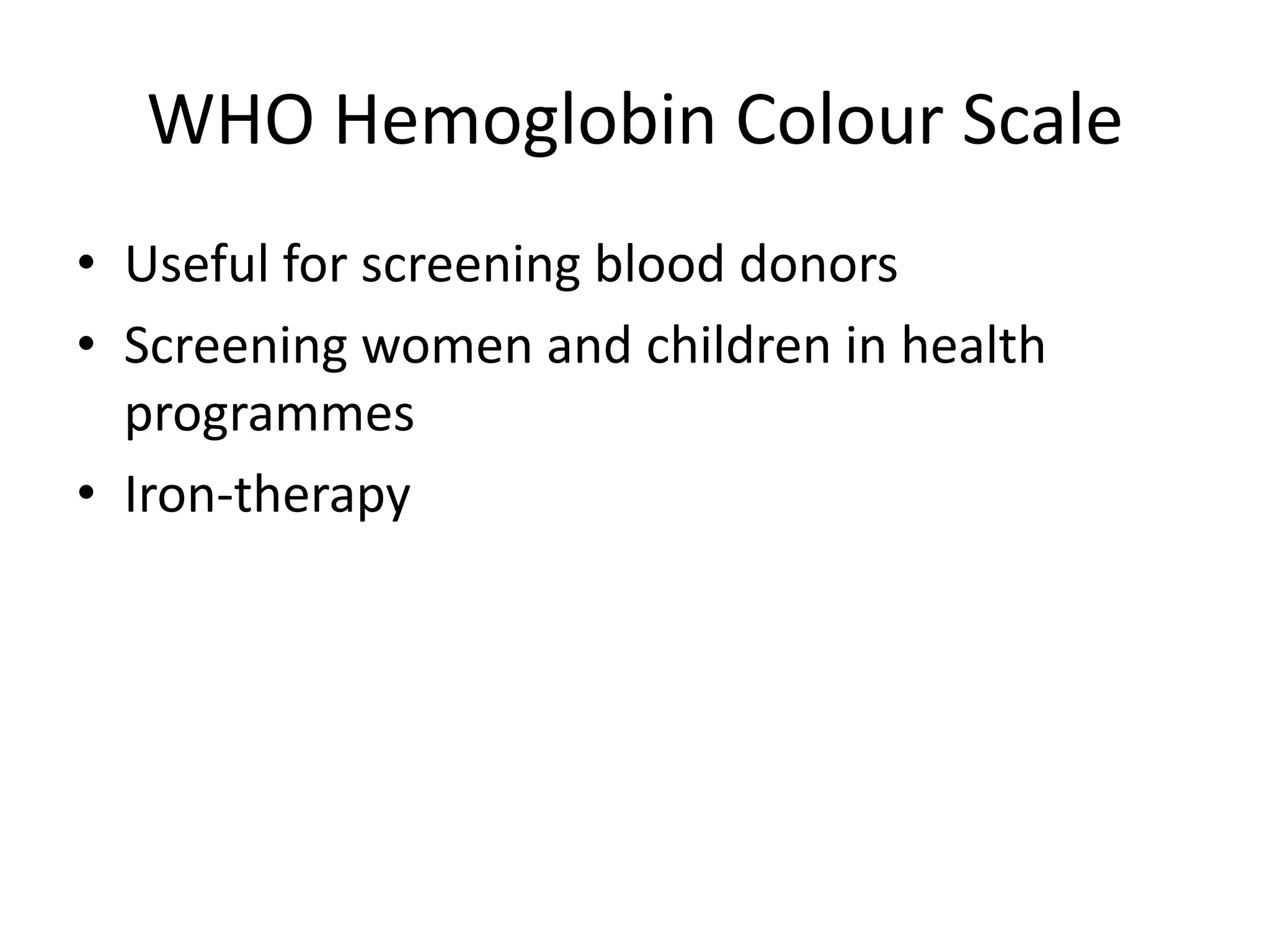 Hemoglobin estimation | PPTX