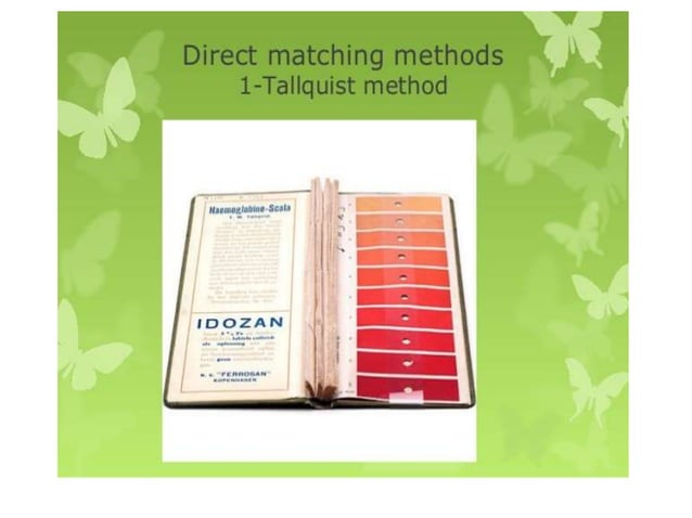 Hemoglobin estimation | PPTX | Blood Disorders | Diseases and Conditions