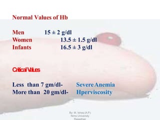 hemoglobinestimation | PPT