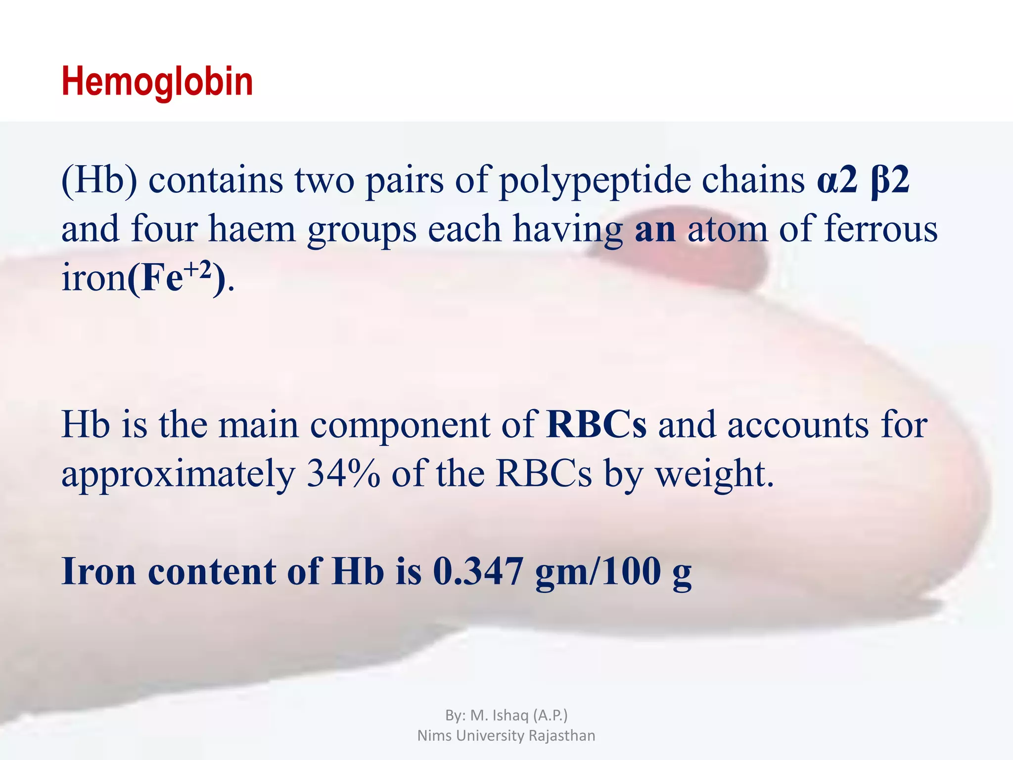 Hemoglobin estimation | PPTX