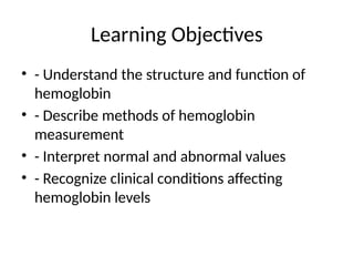 Hemoglobin_in_Laboratory_Presentation.pptx