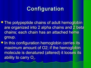 Hemoglobin & its functions plasma | PPT