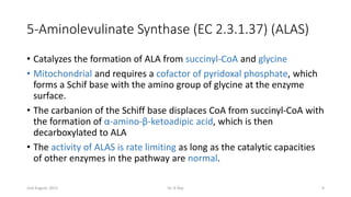 Hemoglobin metabolism and porphyrias | PPTX | Blood Disorders ...